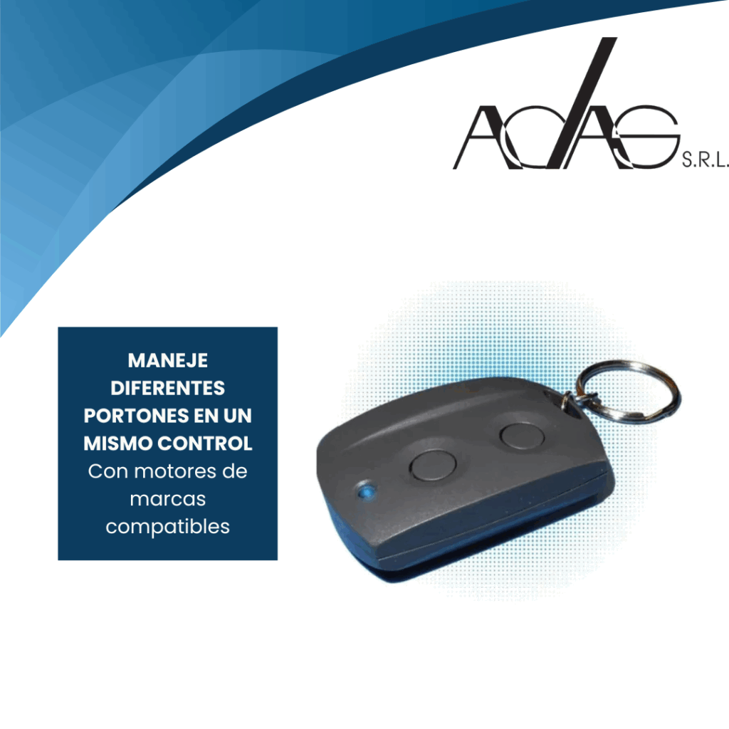 Control remoto para Portón Automático COPIADOR - Compatible SEG/PPA ...